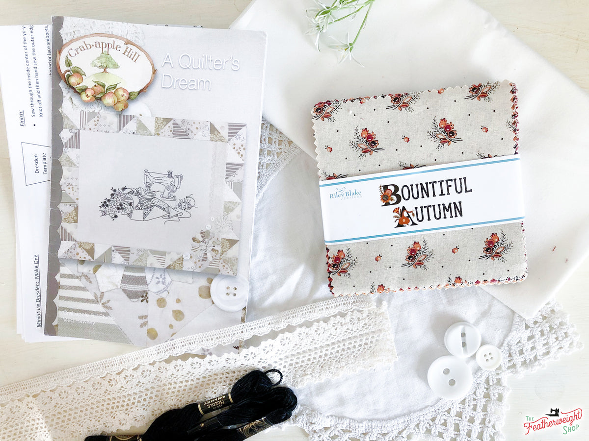 Featherweight Embroidery: A Quilter's Dream Stitch Along ~ Getting Rea ...