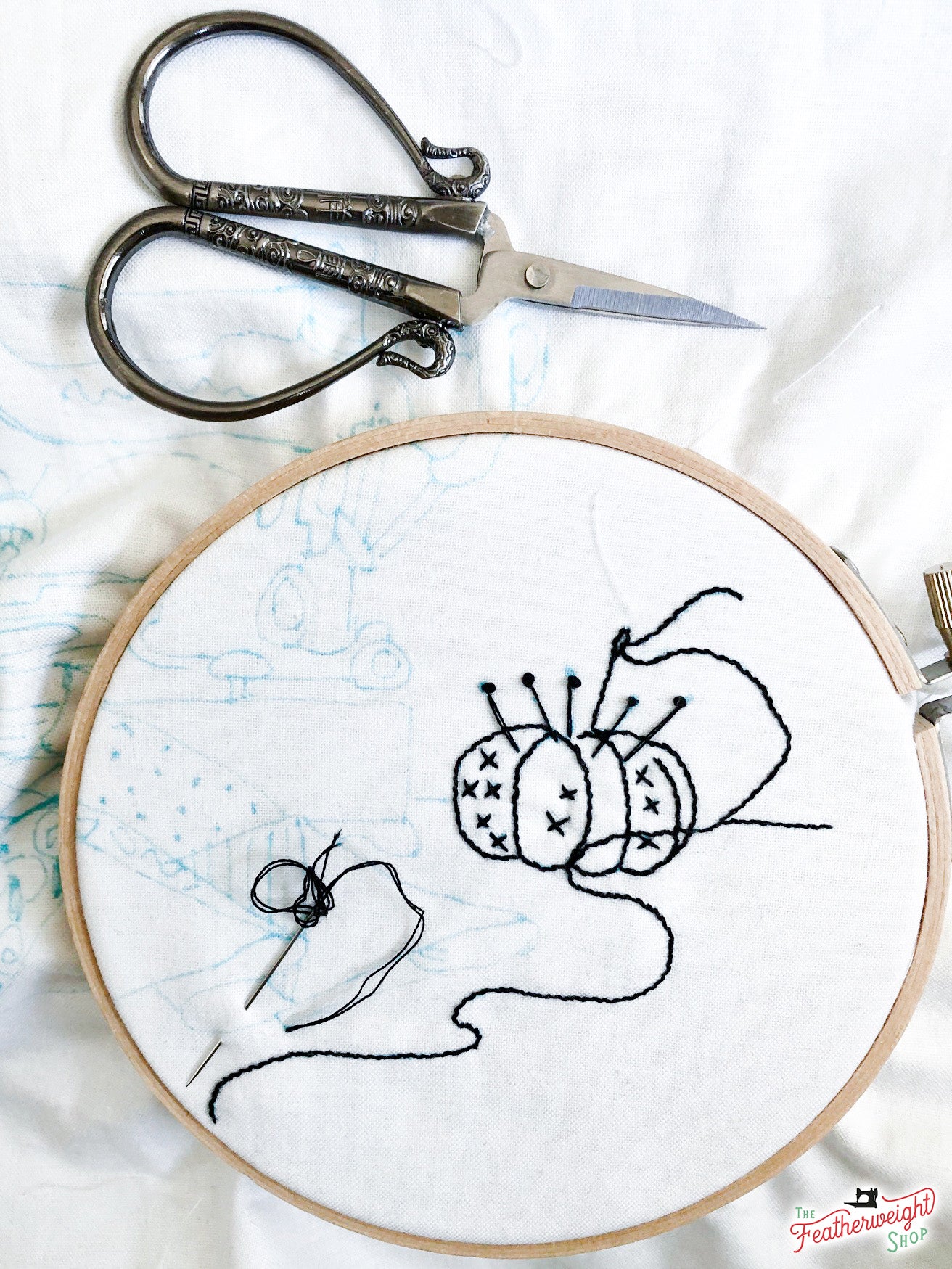 Singer Featherweight Embroidery: Part 1 ~ First Stitches – The Singer ...