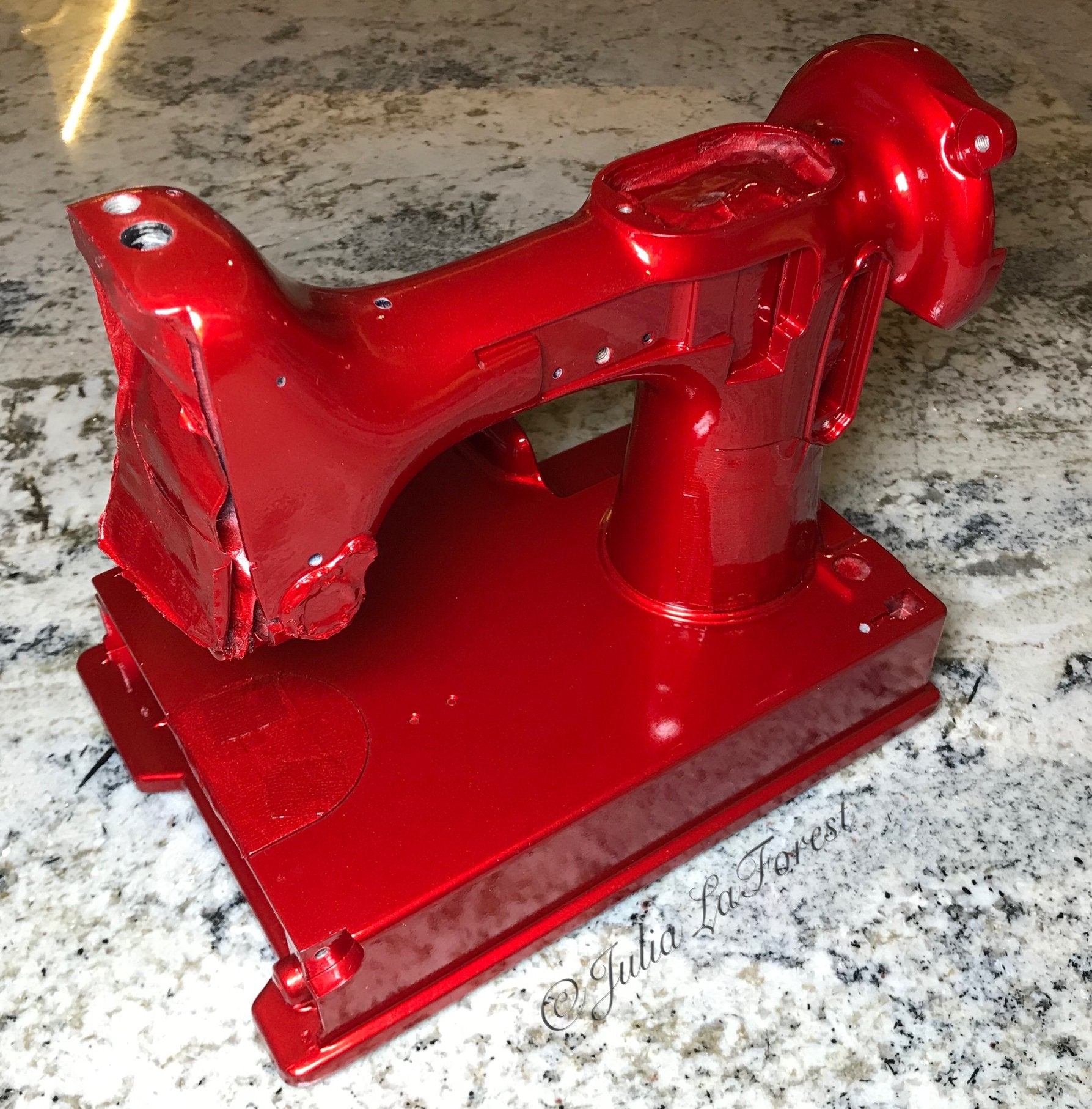 Restore Along Part 32: Getting Ready To Paint Tulip! – The Singer ...