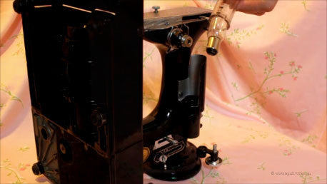 Singer Featherweight 221 - Change the Light Bulb Easily – The Singer ...