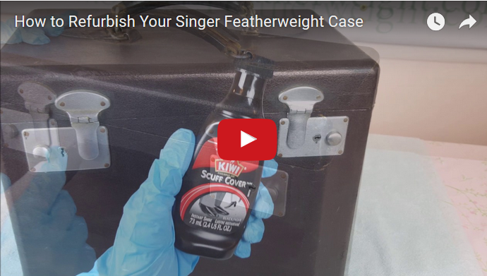 How To Refurbish a Singer Featherweight Case – The Singer Featherweight ...