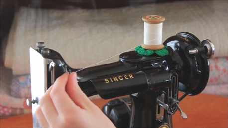 Singer Featherweight 221 Proper Threading Step-by-Step – The Singer ...