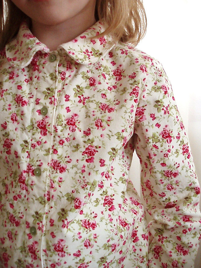 Sweet Corduroy Blouse Sewn on my Singer Featherweight – The Singer ...