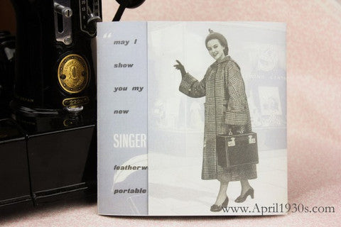 Singer Featherweight 221 Brochure – The Singer Featherweight Shop