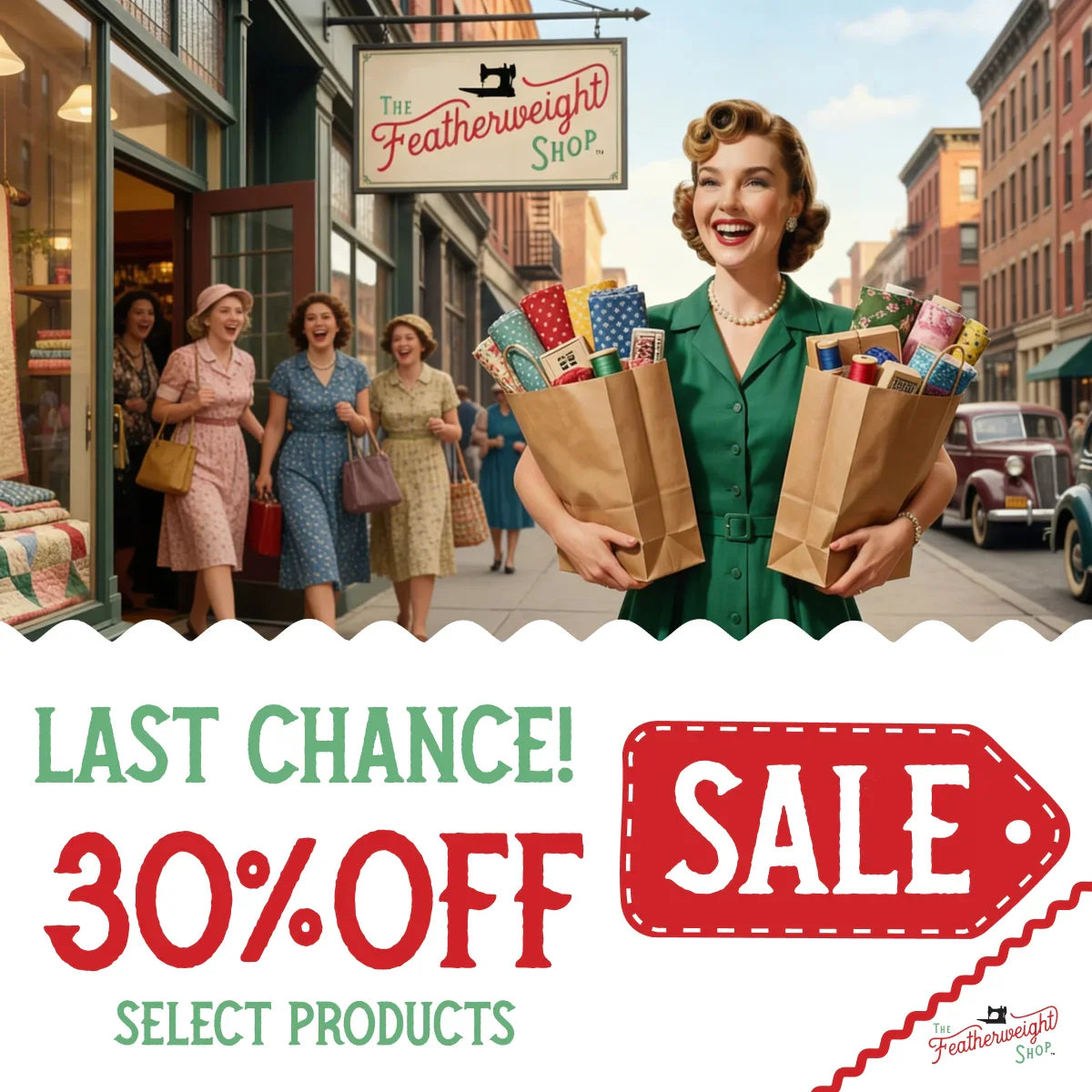 Last Chance Sale – The Singer Featherweight Shop