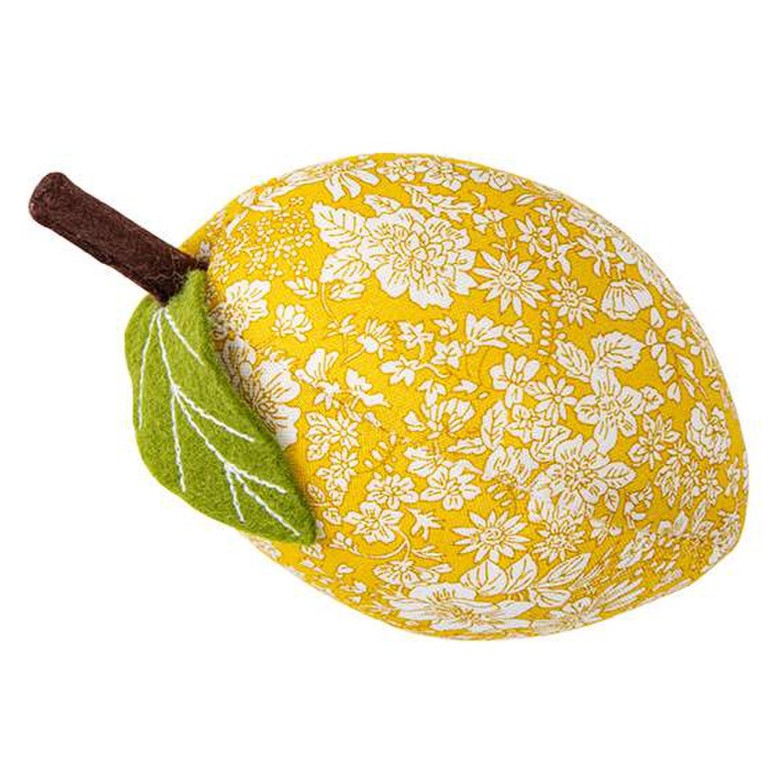 Lemon Pin Cushion by Liberty of London Quilter's Cotton Fabric - Emily ...