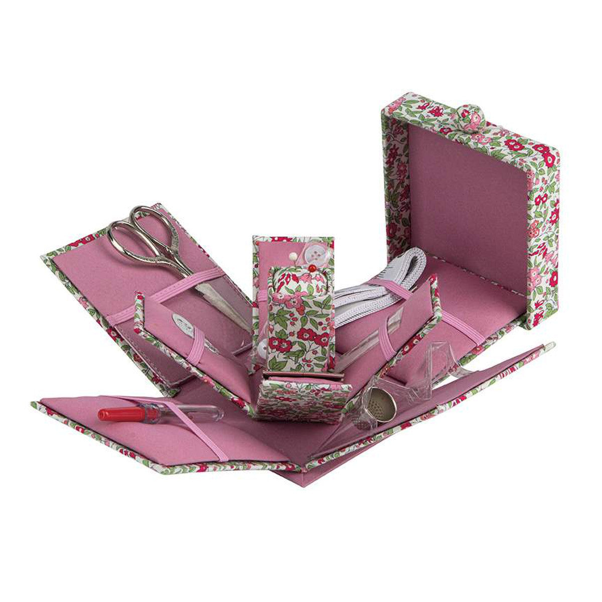 Victorian Style Sewing Box by Liberty London - Forget Me Not Blossom ...