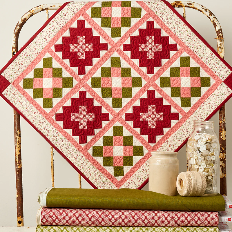 PATTERN, Festive Granny Squares Wallhanging Quilt by Buttermilk Basin ...