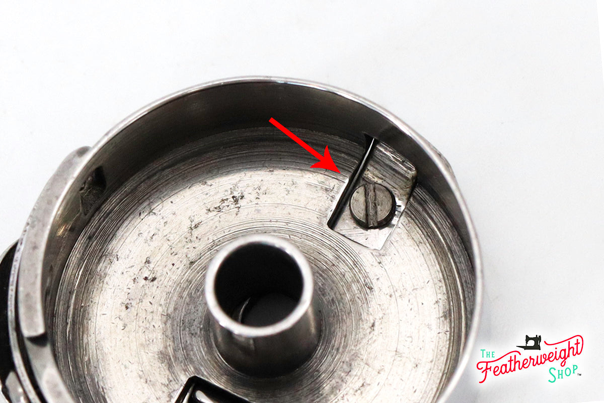 Singer Featherweight 221 Bobbin Case Latch Screw – The Singer ...