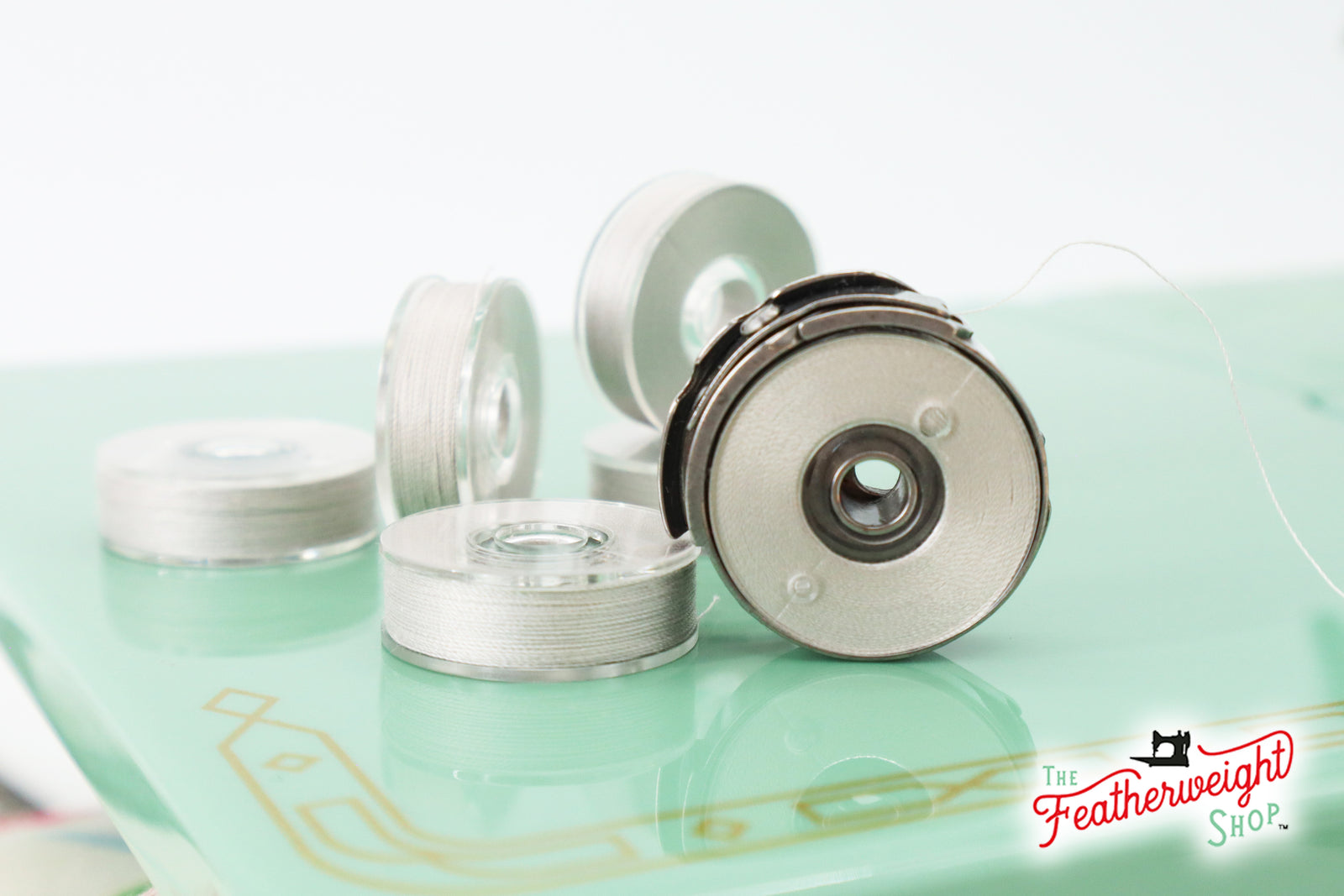 Bobbins, EXCLUSIVE! PRE-WOUND Singer Featherweight 221 222 301 - Packa ...