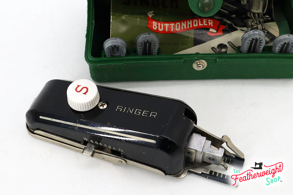 Singer Featherweight 221 222 Buttonholer Attachment – The Singer ...