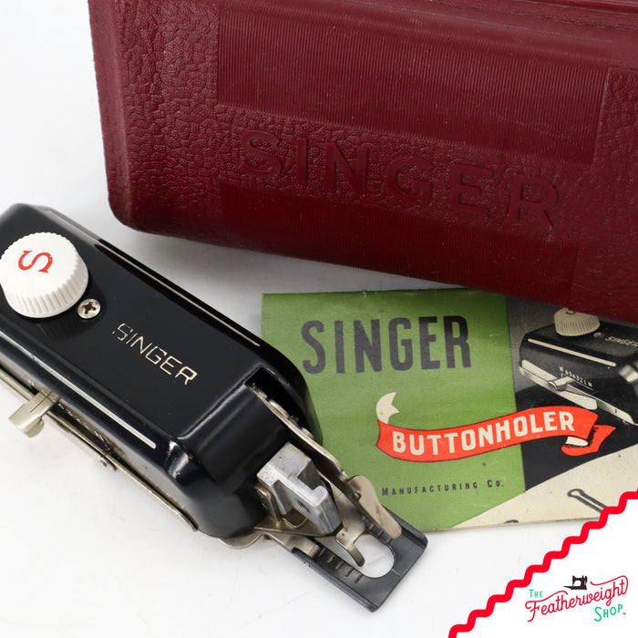Singer Buttonholer Attachment - SLANT SHANK – The Singer Featherweight Shop