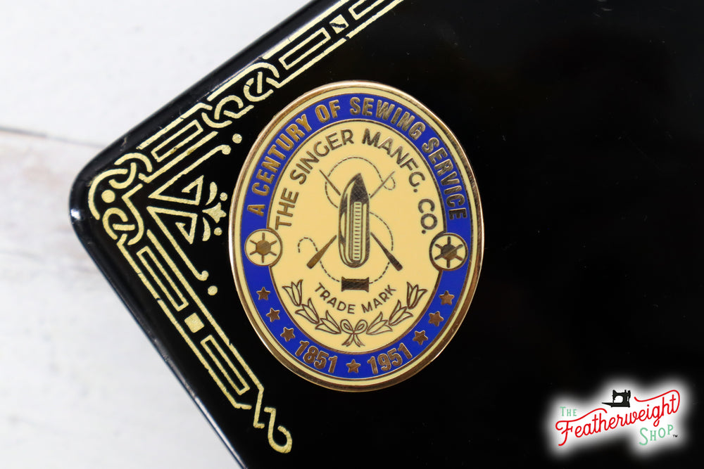 Needle Minder, PIN PAL - 100-Year Badge Singer Centennial – The Singer ...
