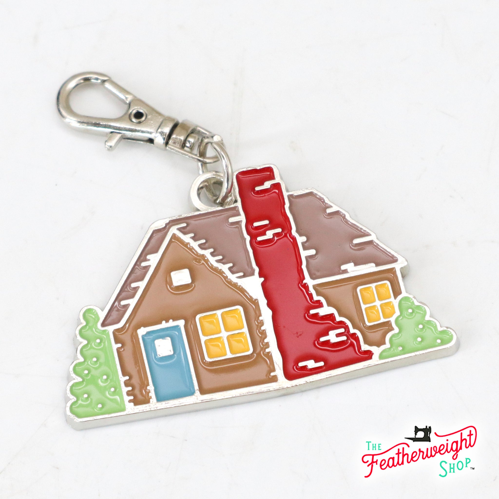 Keyring & Keychain Enamel Charm, COTTAGE by Lori Holt – The Singer ...