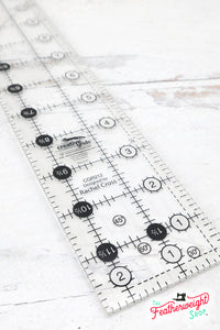 Cutting Ruler, CREATIVE GRIDS 2 1/2" x 12 1/2" (self-grips) – The ...