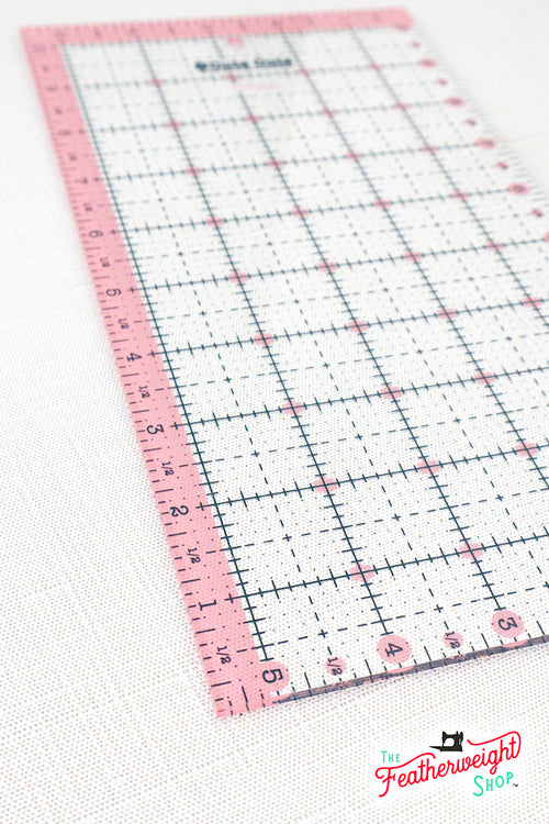 Cutting Ruler, Pink 5.5" x 10.5" Lori Holt Cute Cuts – The Singer ...