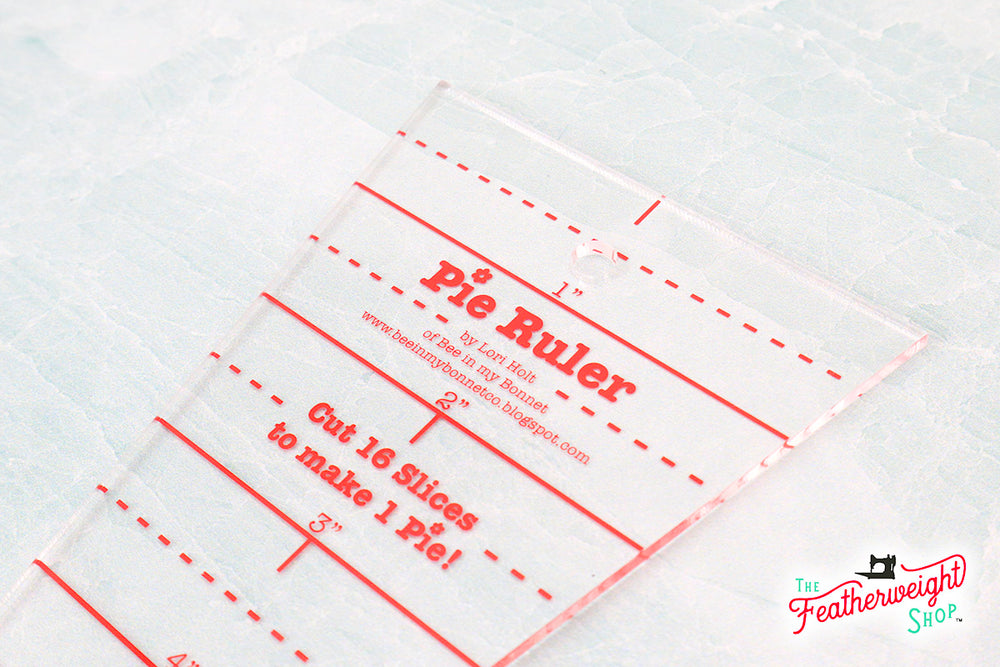 Cutting Ruler, PIE Sew Cherry 2 by Lori Holt – The Singer Featherweight ...