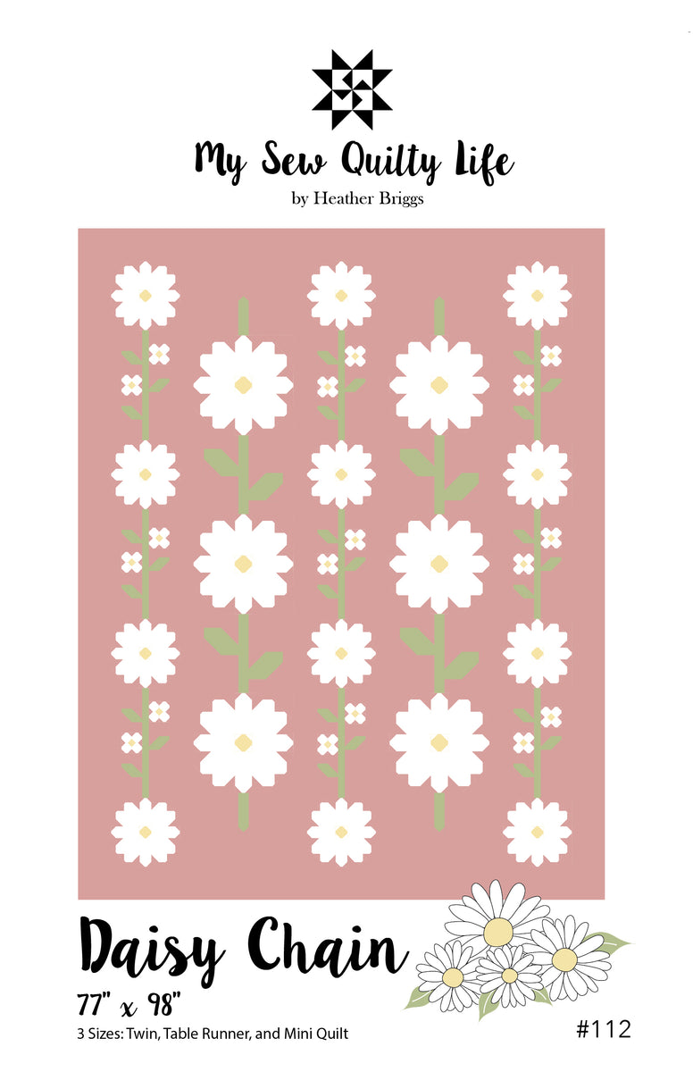 Pattern, Daisy Chain Quilt by My Sew Quilty Life (digital download ...