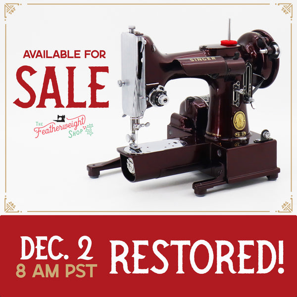 Singer Featherweight 222K Sewing Machine For Sale – The Singer ...