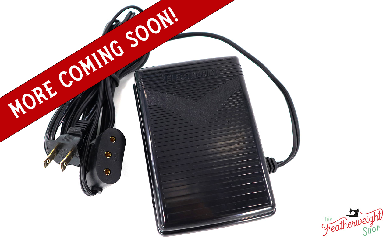 Singer Featherweight 221 Electronic Foot Controller – The Singer ...