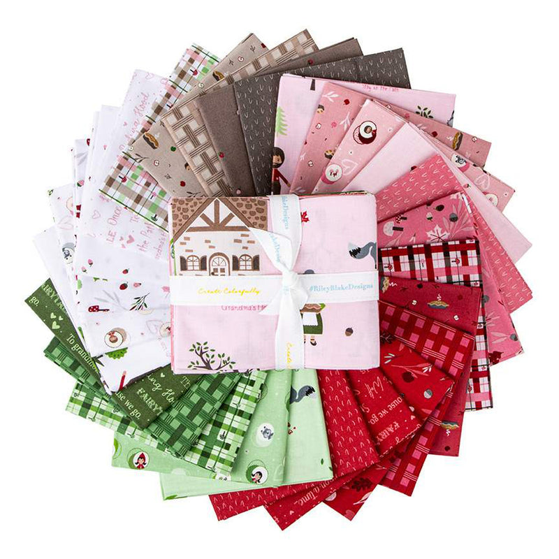 Fabric, To Grandmother's House - FAT QUARTER BUNDLE – The Singer ...