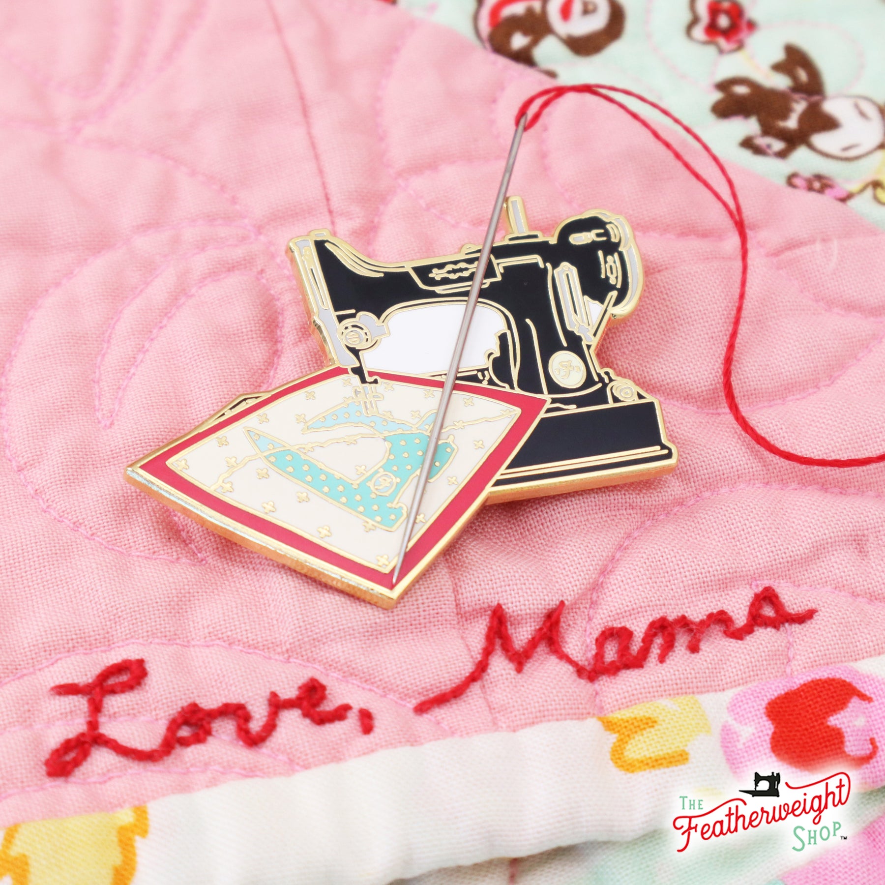 Needle Minder, PIN PAL - Singer Featherweight Quilt – The Singer ...