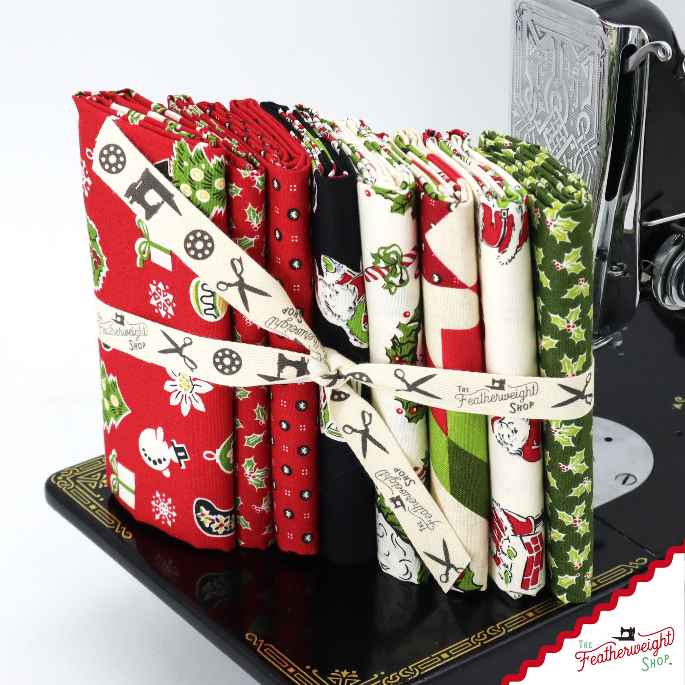 Fabric, My Childhood Christmas by Buttermilk Basin - FAT QUARTER BUNDL ...