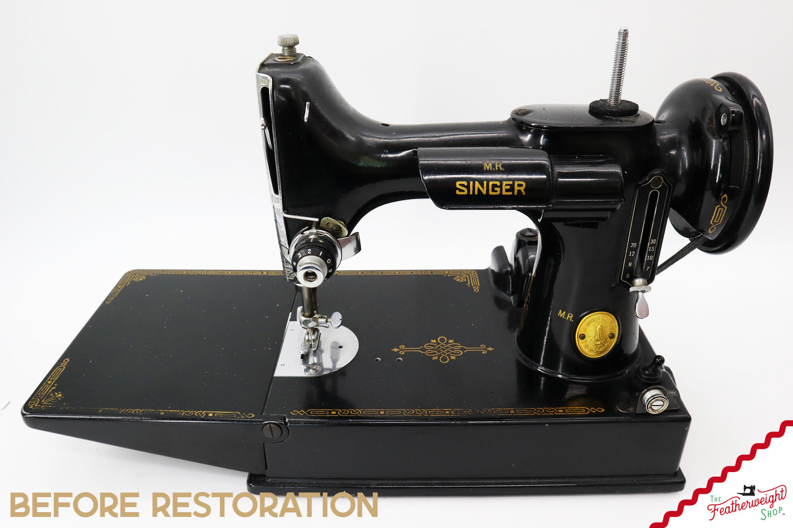 Singer Featherweight 221 Sewing Machine For Sale – The Singer ...