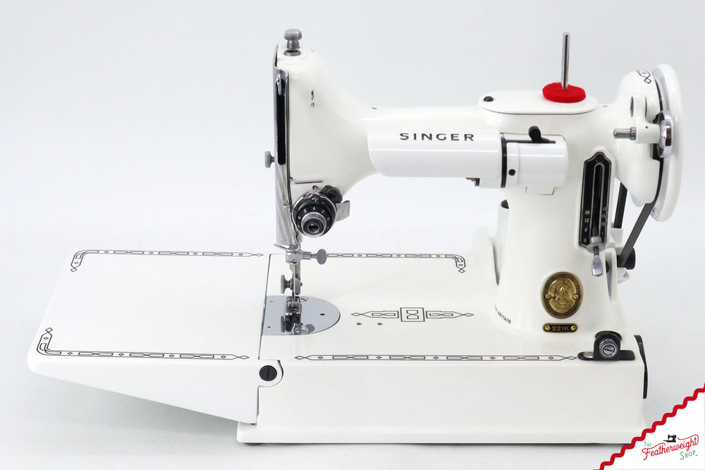 Singer Featherweight 221K - EJ213*** - Fully Restored in White – The ...
