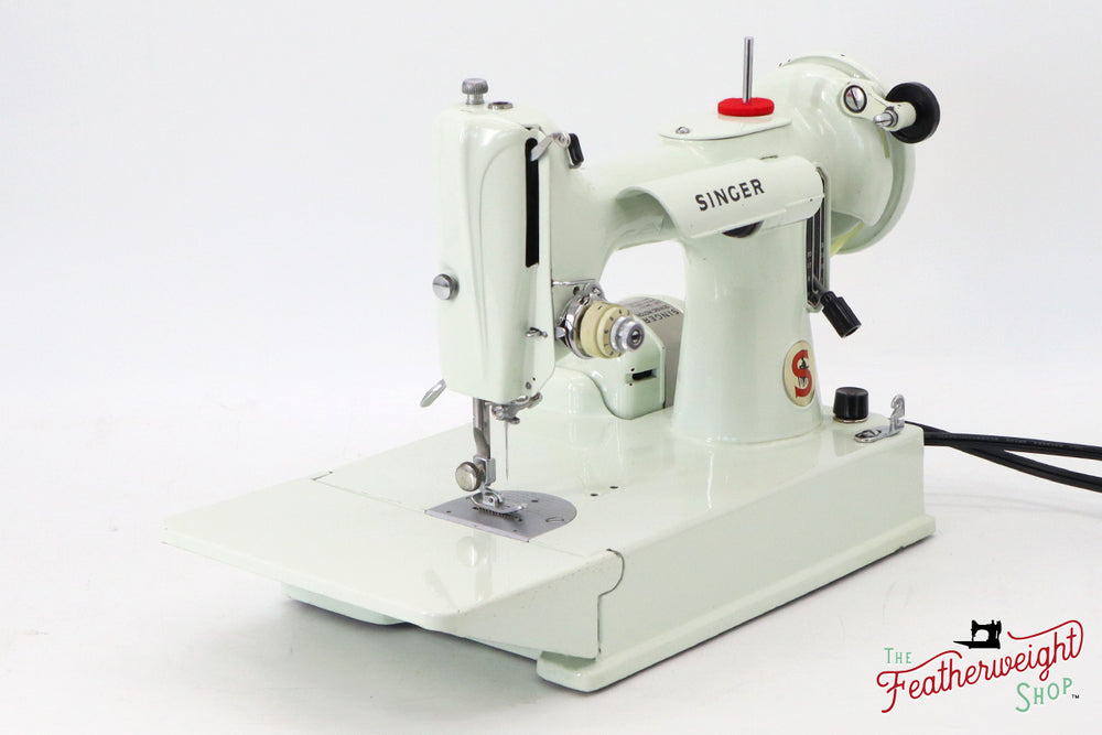 Singer Featherweight 221 Sewing Machine, WHITE - EV784*** – The Singer ...