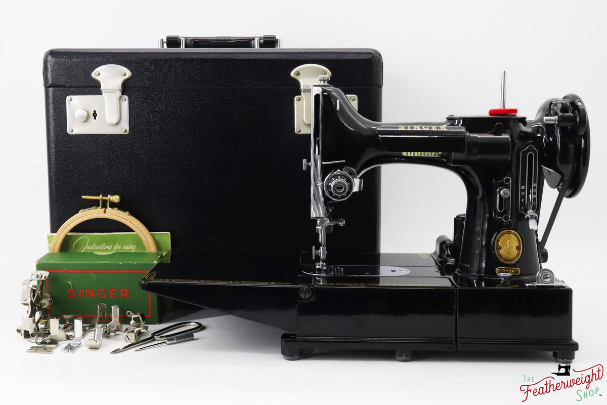 Singer Featherweight 222K Sewing Machine For Sale – The Singer ...