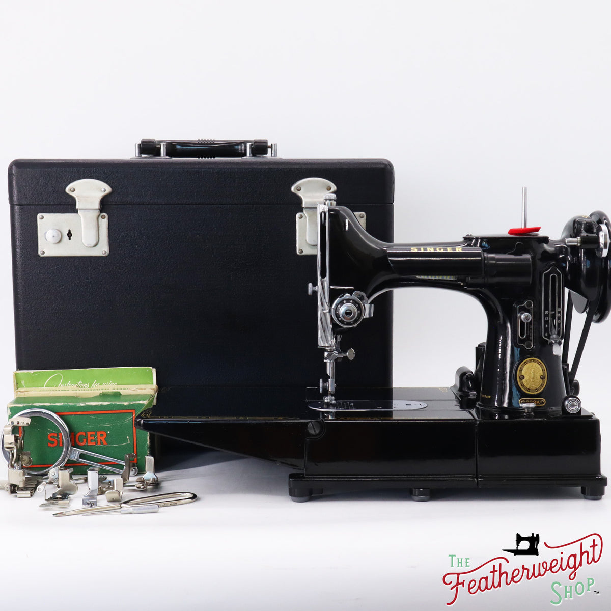 Singer Featherweight 222K Sewing Machine For Sale – The Singer ...