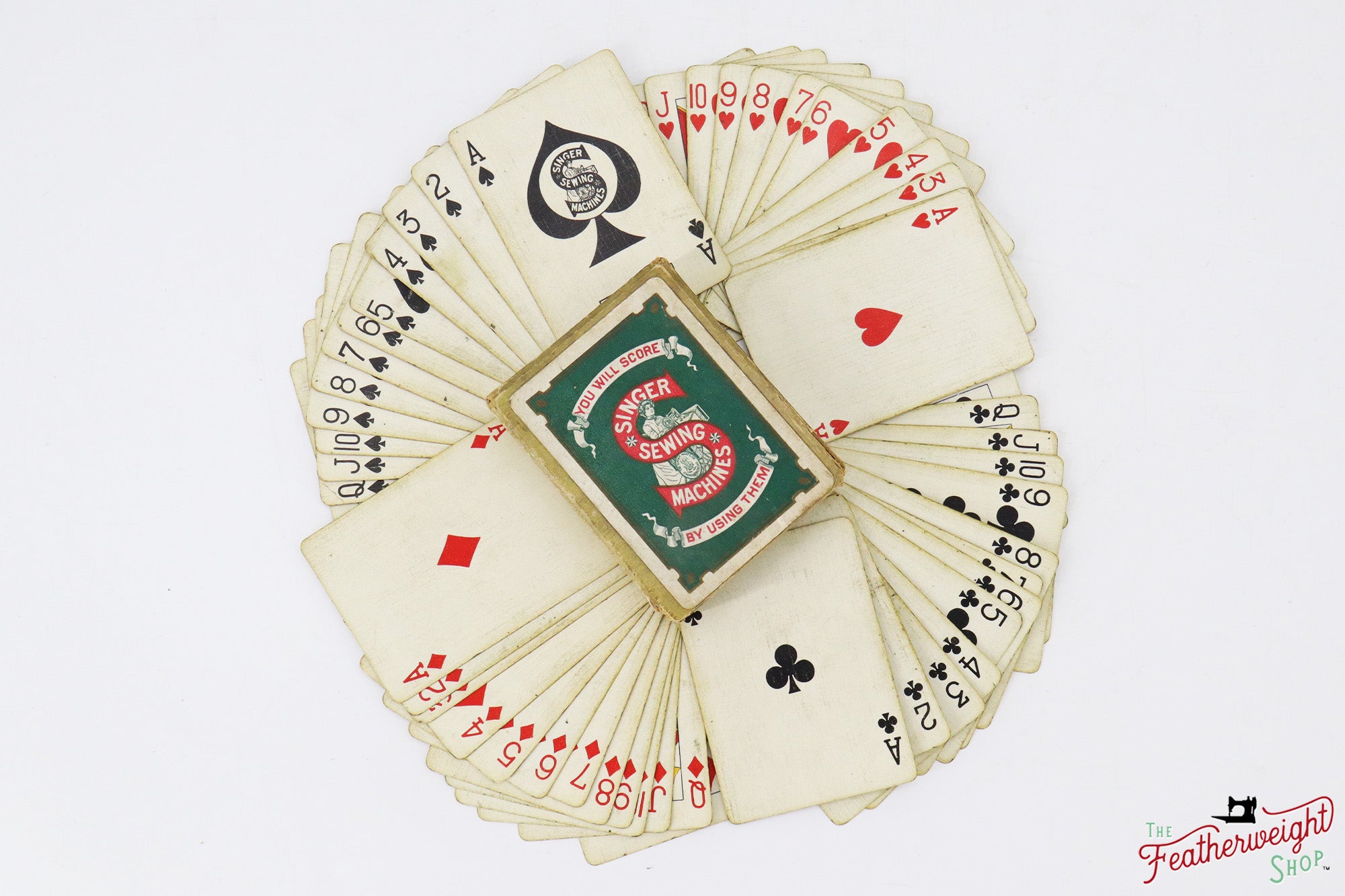 Playing Cards - RARE Singer (Vintage Original) – The Singer ...