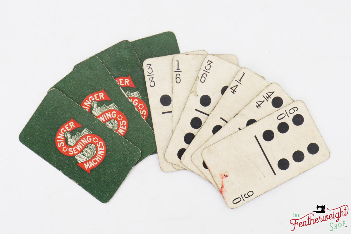 Domino Cards - RARE Singer (Vintage Original) – The Singer ...