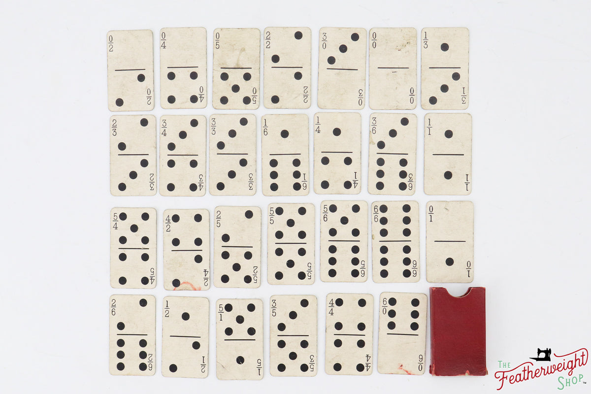 Domino Cards - RARE Singer (Vintage Original) – The Singer ...