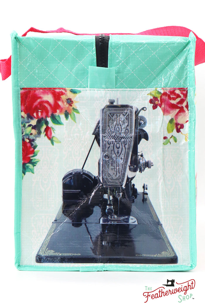 Bag, Floral Featherweight Shopping Bag – The Singer Featherweight Shop
