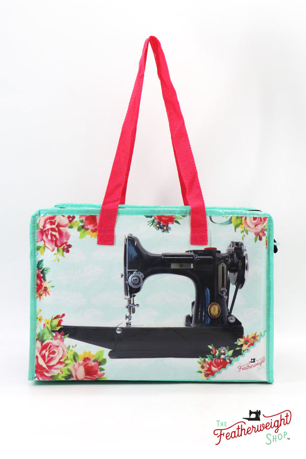 Bag, Floral Featherweight Shopping Bag – The Singer Featherweight Shop