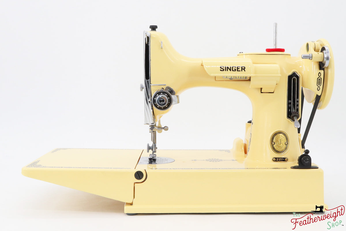 Singer Featherweight 221, AL562*** - Fully Restored in Happy Yellow ...