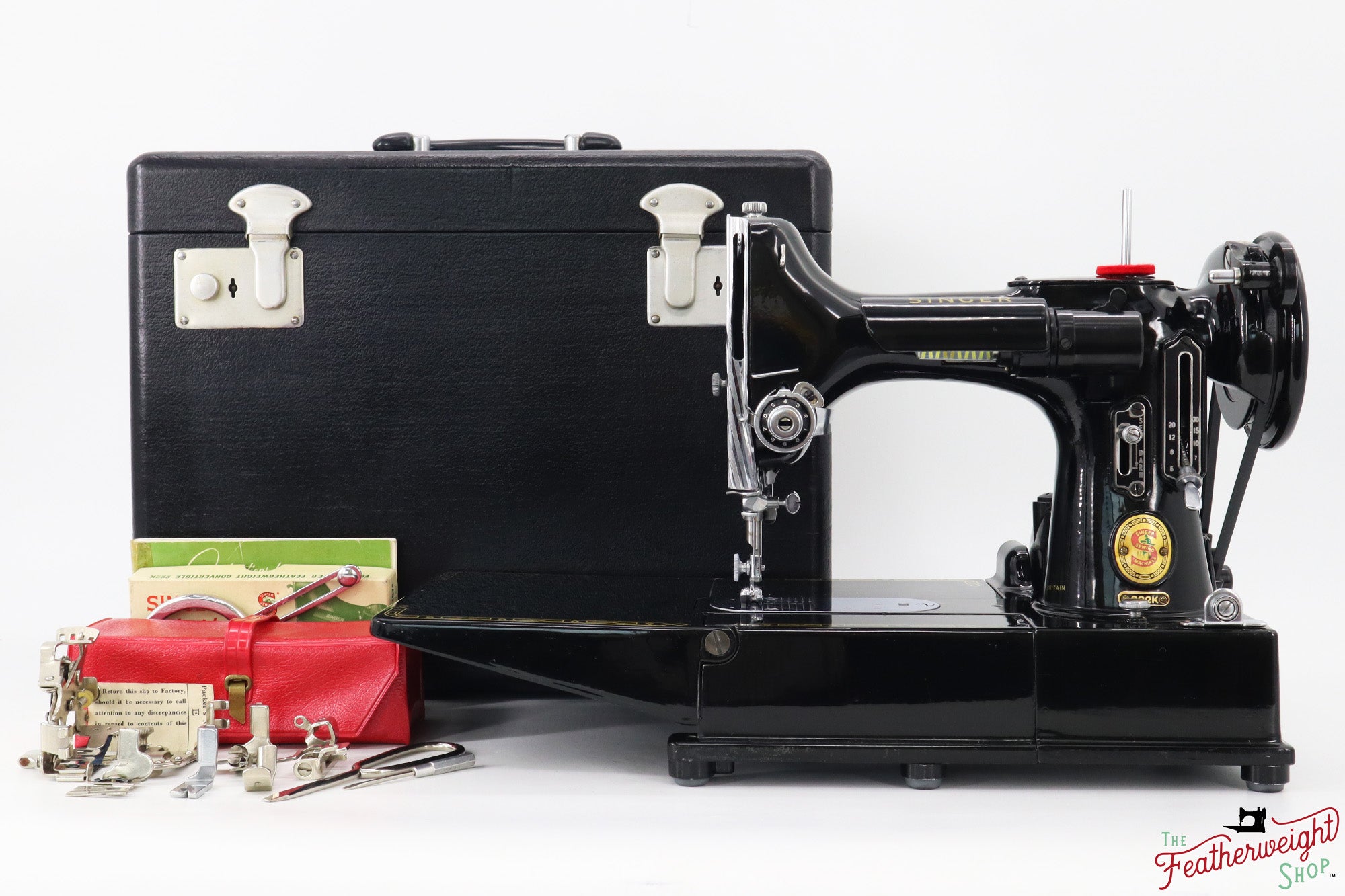Singer Featherweight 222K Sewing Machine For Sale – The Singer ...