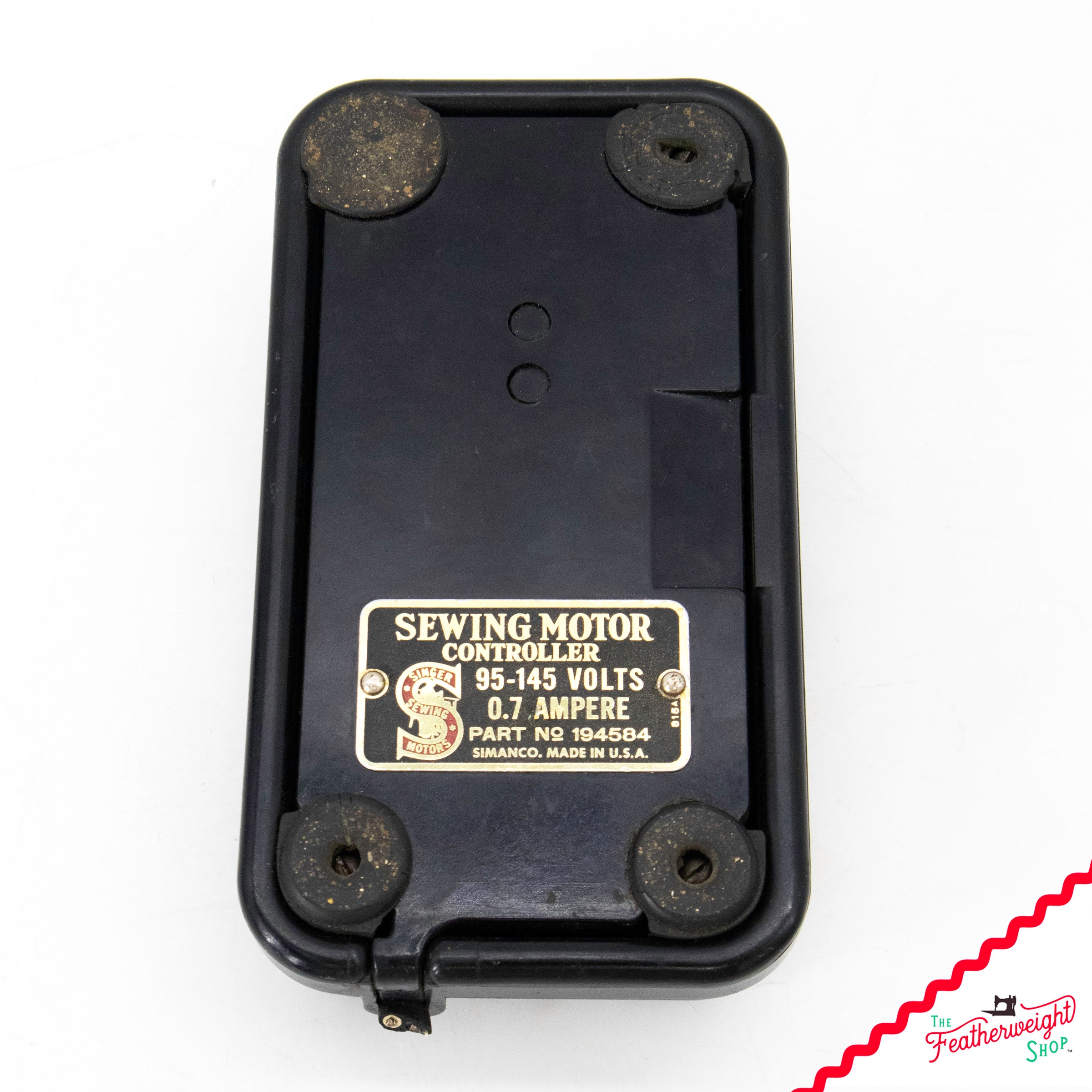 Singer Featherweight 221 Foot Controller Rubber Feet – The Singer ...