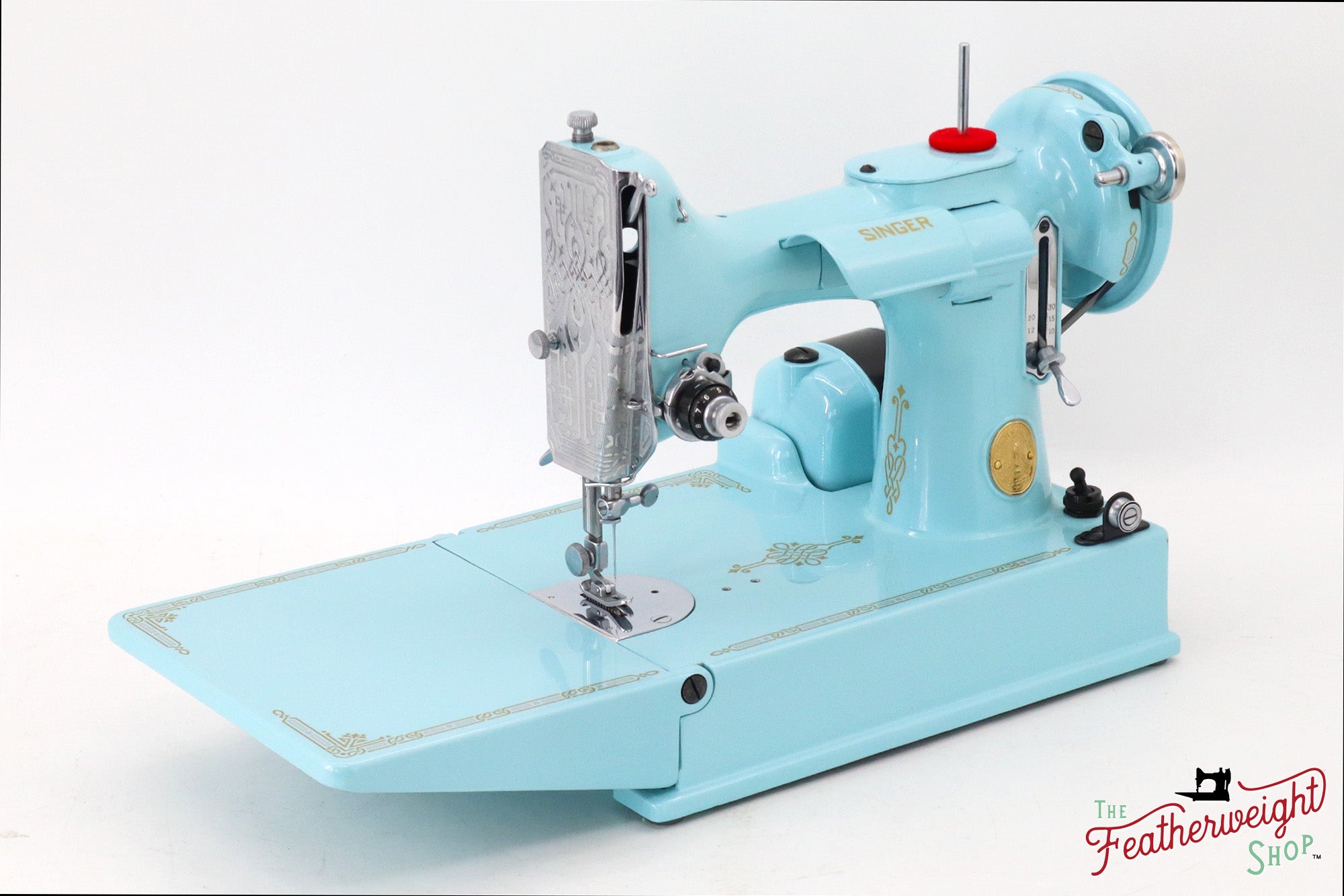 Singer Featherweight 221K - EF562*** - Fully Restored in Snowflake Blu ...