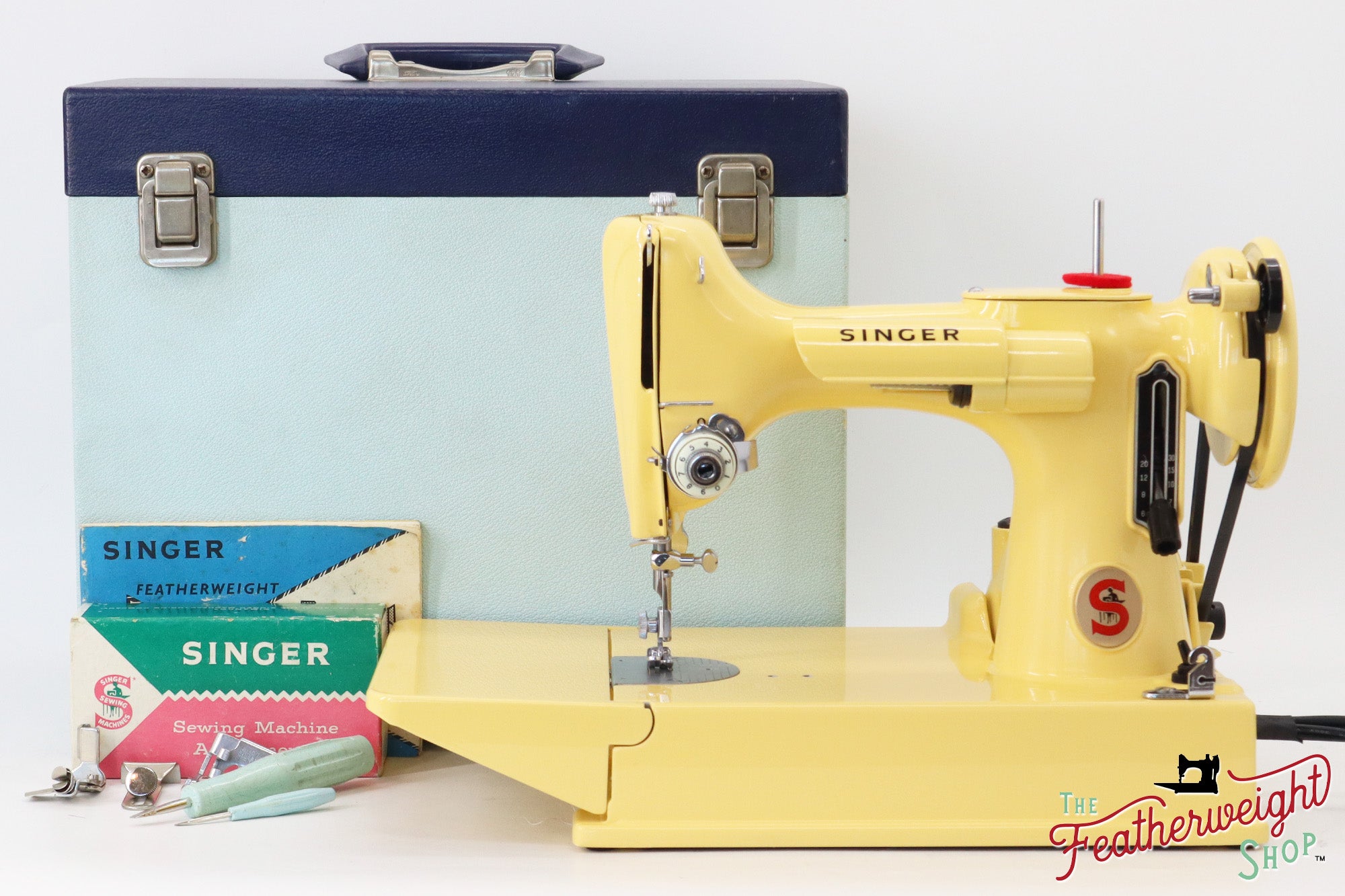 Singer Featherweight 221 Centennial Sewing Machine For Sale – The ...