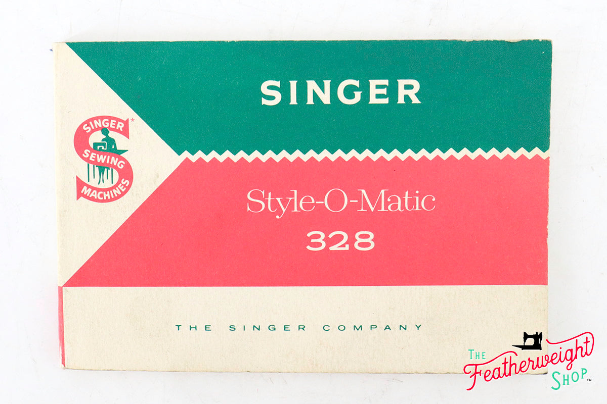 Manual, Singer 328 (Vintage Original) – The Singer Featherweight Shop