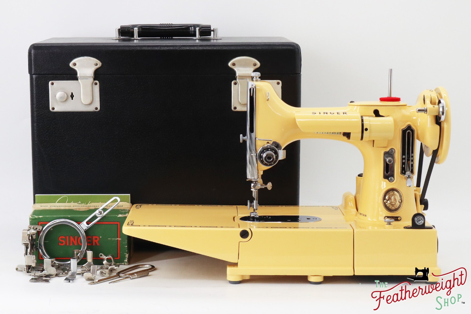 Singer Featherweight 222K Sewing Machine For Sale – The Singer ...