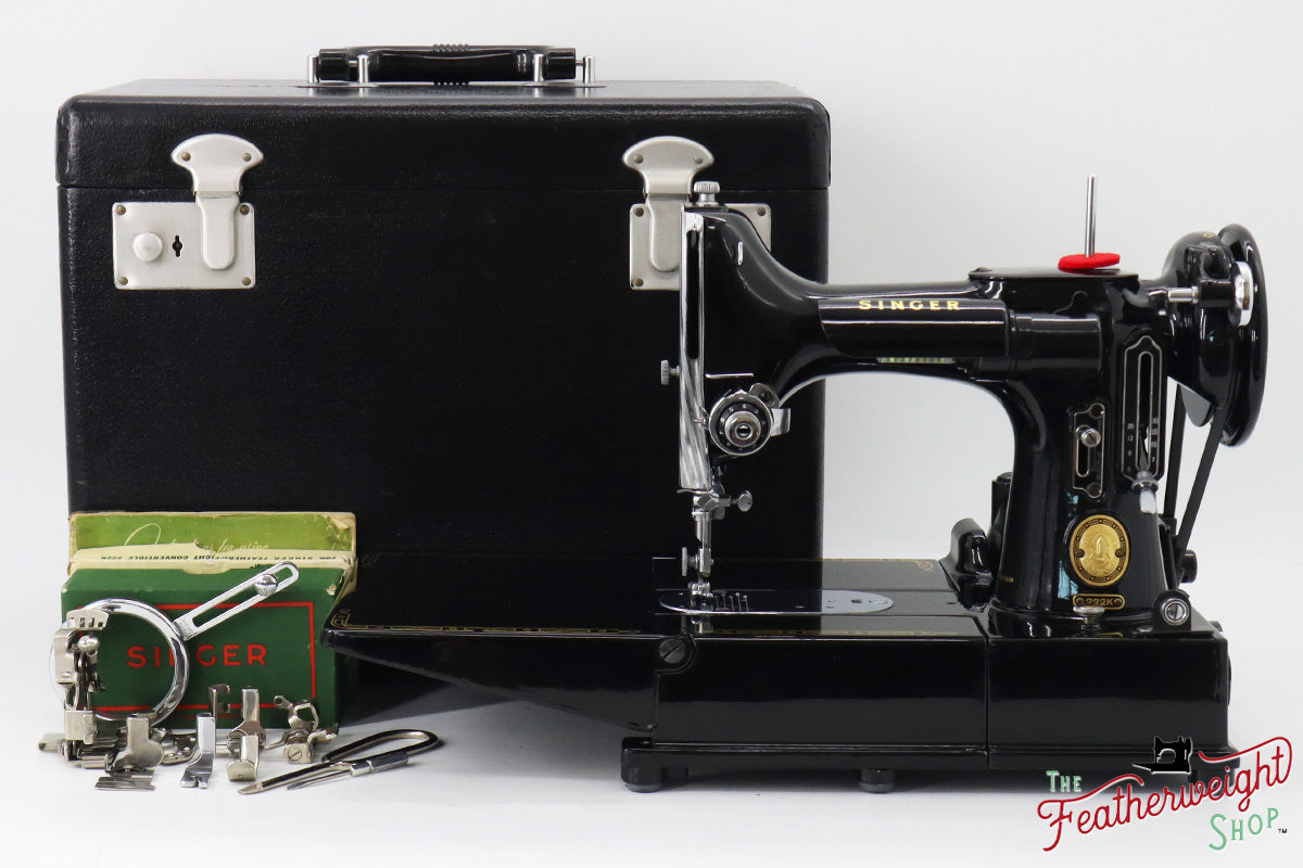 Singer Featherweight 222K Sewing Machine For Sale – The Singer ...