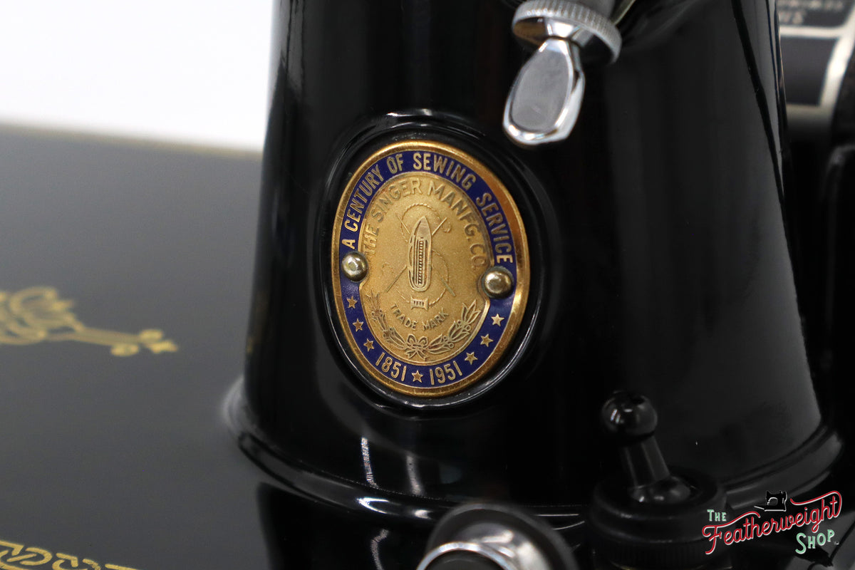 Singer Featherweight 221 Sewing Machine, Centennial: AK394*** – The ...