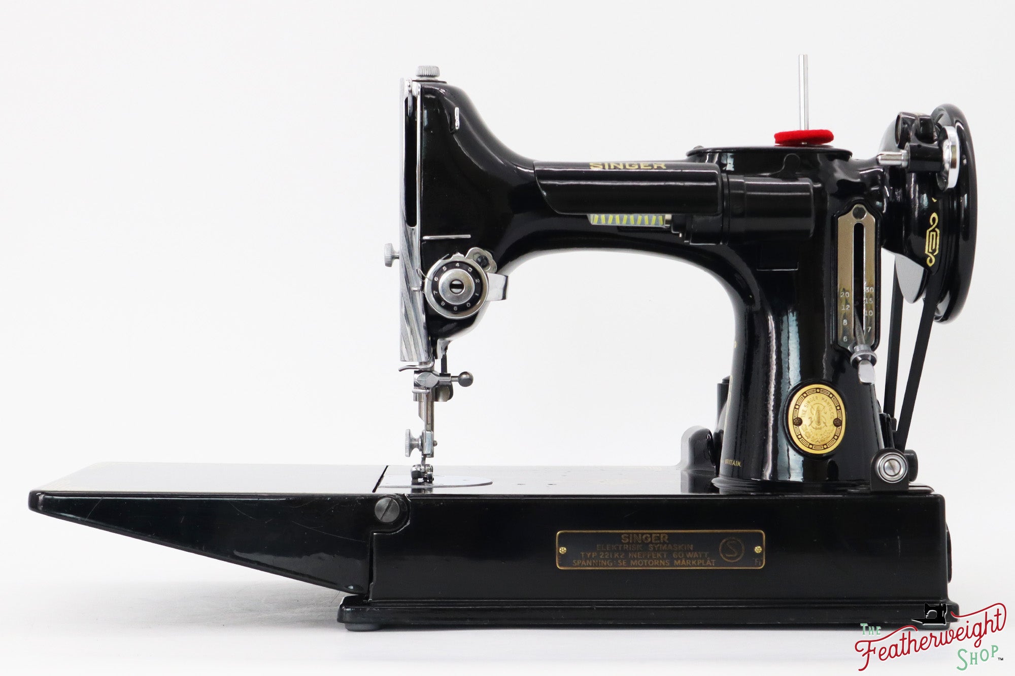 Singer Featherweight Swedish 221K Sewing Machine, EH141*** – The Singer ...
