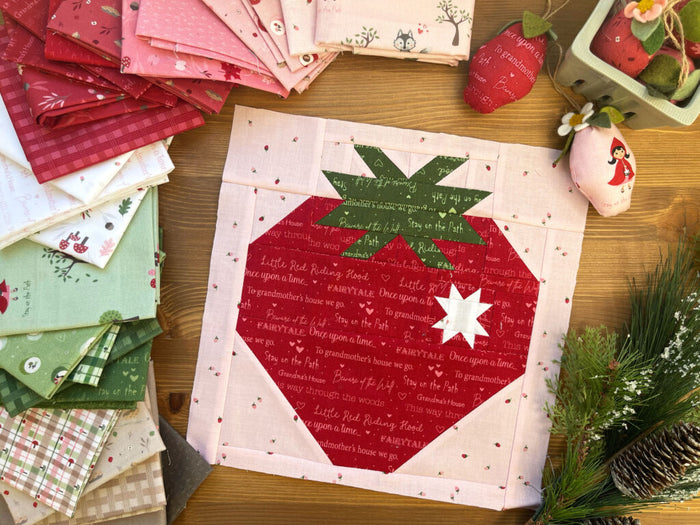 PATTERN, Strawberry Basket Quilt by Jennifer Long (#274) – The Singer ...