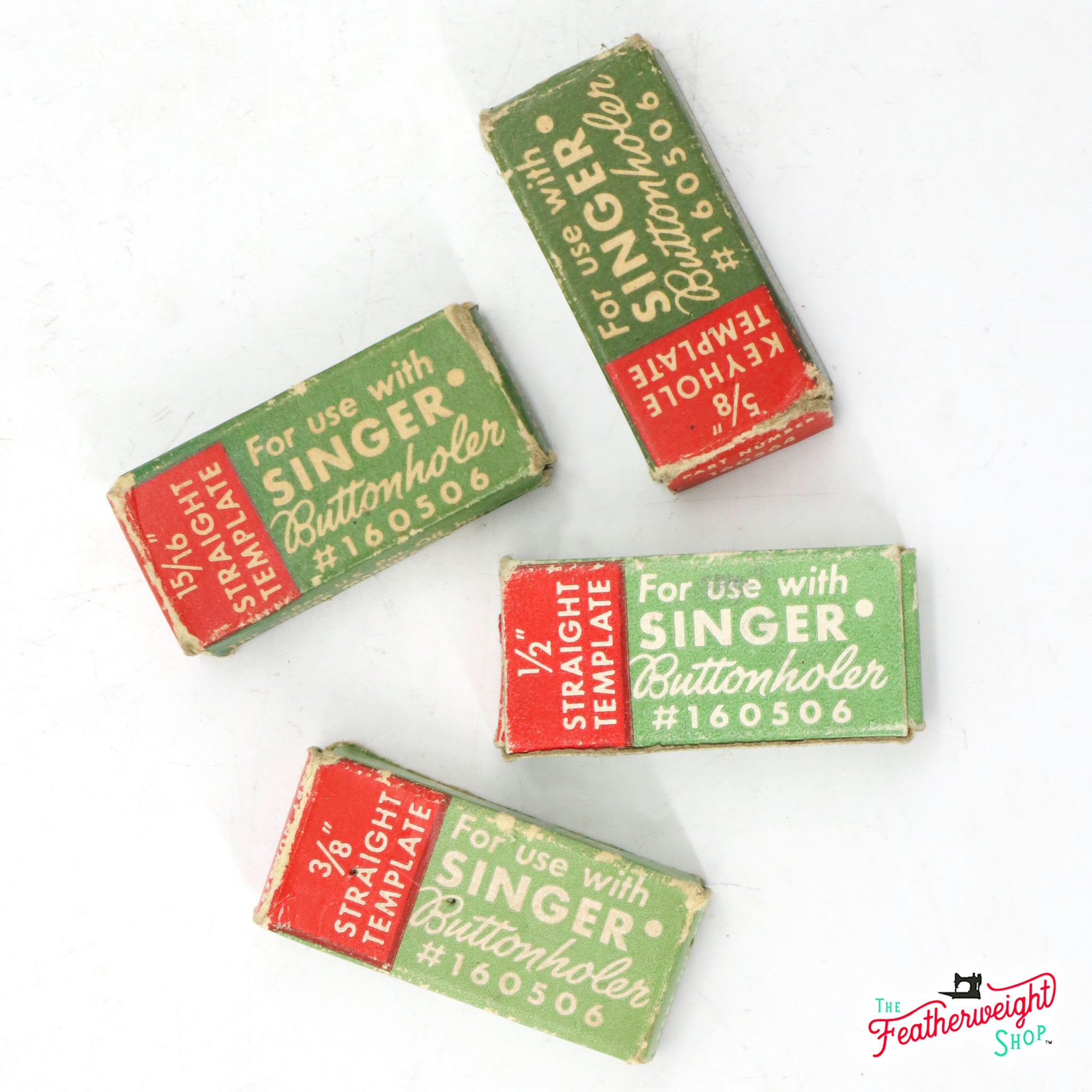 Singer Buttonholer Attachment Templates or Cams 160506 – The Singer ...