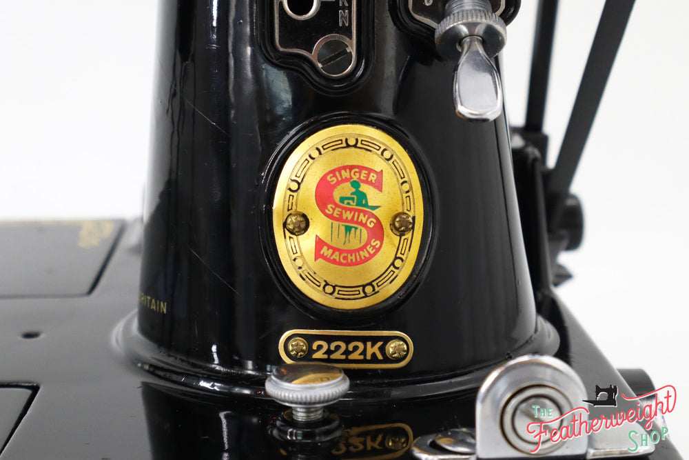 Singer Featherweight 222K Sewing Machine For Sale – The Singer ...